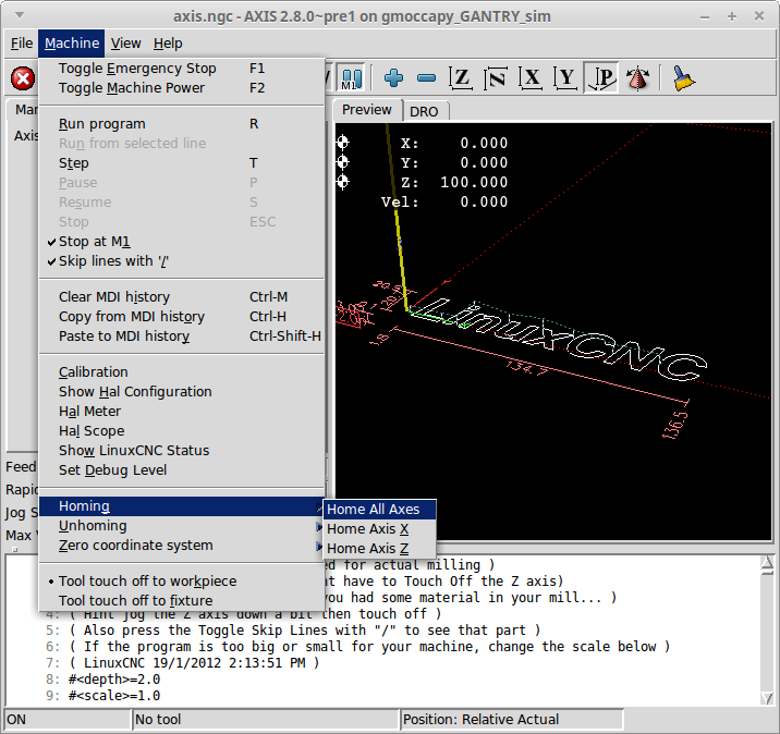 (SOLVED) BUG REPORT: Gmocappy Homing buttons in joint mode in Master - Page 2 - LinuxCNC